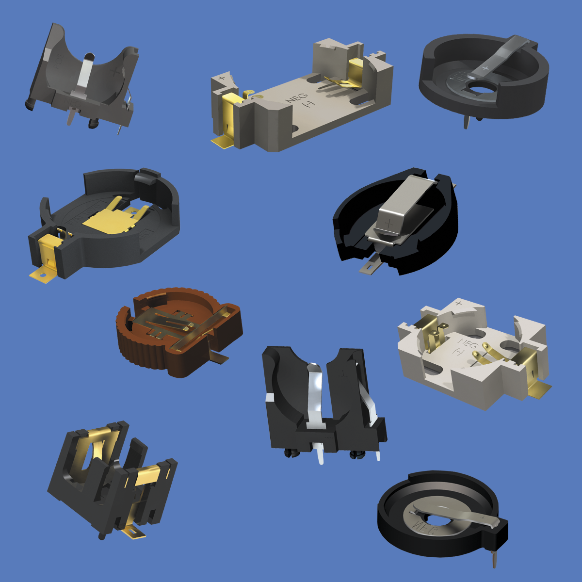 Battery Clips, Contacts & Holders - Keystone Europe - MEA+India