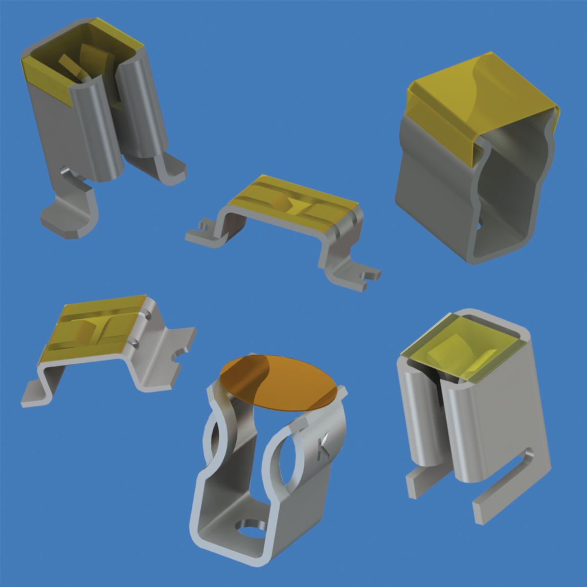 SMT Fuse Clips with Kapton Tape - Keystone EMEA+India